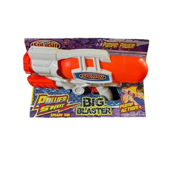 Splash Fun® | Toys | Splash Power Shot Pump Action Big Blaster ...